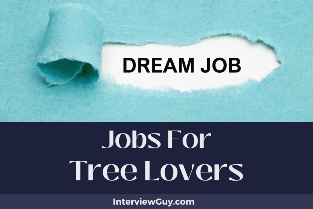 73 Jobs For Tree Lovers (Branch Out Careers)