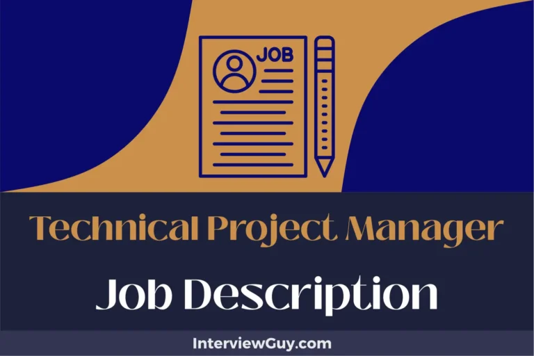 IT Program Manager Job Description Updated For 2025 
