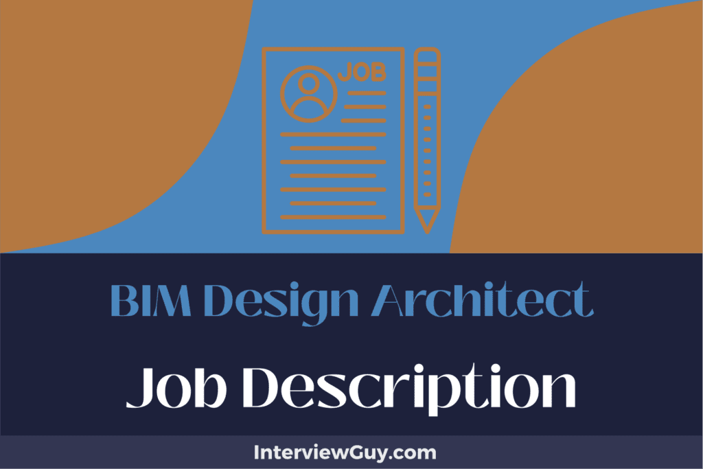 BIM Design Architect Job Description [Updated for 2026]